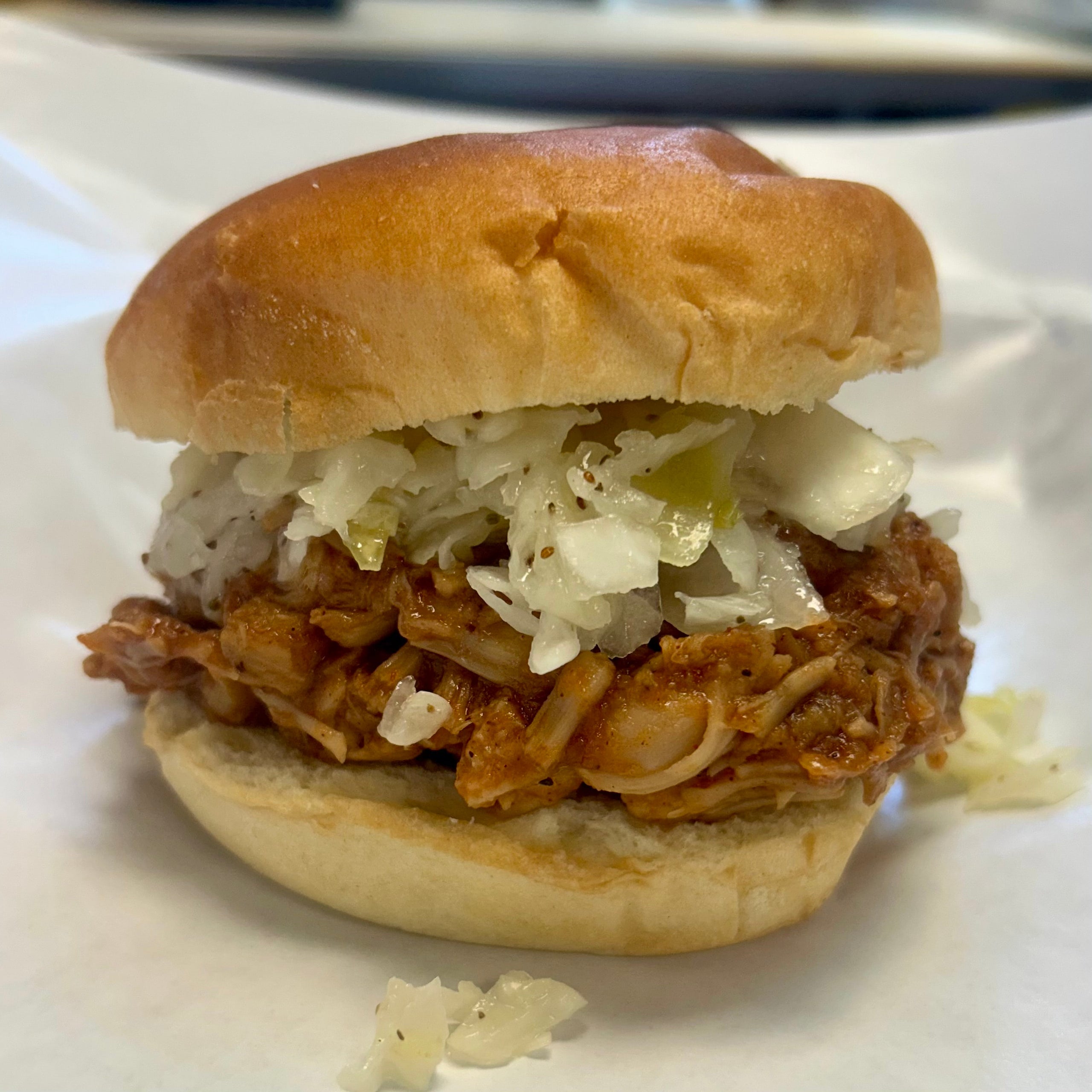 BBQ Jackfruit Sandwich (Plant Based) | Adam's Smokehouse